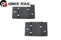 China UIC54 Rail Tie Plate Black Coating Surface for sale