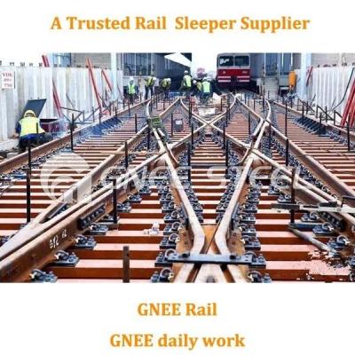 China Eco-Friendly High-Strength Composite Sleepers Rail Fasteners For Tracks for sale