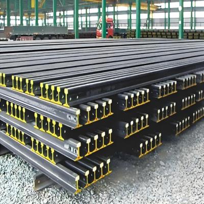 China Top-Notch Heat Treated QU70 Crane Steel Rail For Heavy Load Transport for sale