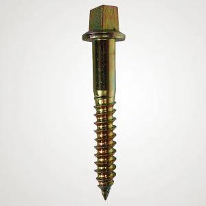 China Threaded Screw Spike For Rail Fastening Systems Railway Cut Spikes Essential Rail Fasteners for sale