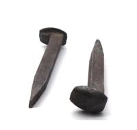China Q235 Rail Cut Spike Plain Oiled Surface Versatile Durable Rail Fasteners for sale