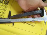 China Q235 Rail Cut Spike Plain Oiled Surface Versatile Durable Rail Fasteners for sale