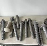 China Thread Rail Fasteners Screw Spike Durable Corrosion Resistant for sale