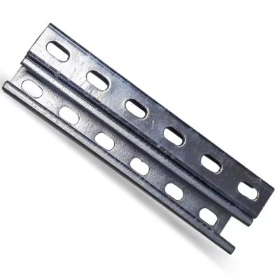 China Hot-dip Galvanized Strut Channel C Channel with 100 mm Height for Solar Mounting and Construction for sale