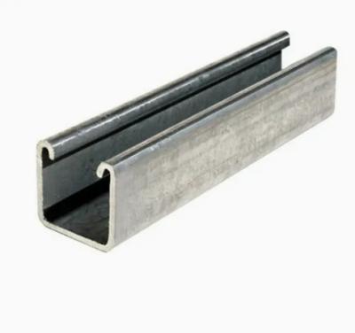 China 41mm X 41mm Galvanized Slotted Strut Channel - Customizable C-Channel for Industrial Support for sale