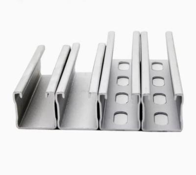 China Fireproof Zn-Al-Mg275 Coated C-Channel & Z-Channel Steel with High Durability Polyester Finish for Steel Structure Building for sale