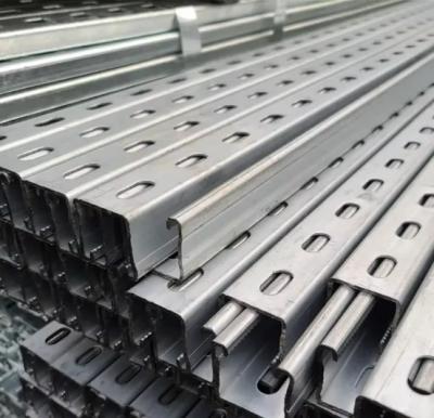 China Custom Size U Shaped Steel Beam in Q235/Q355 Steel with Hot Dip Galvanized Coating for Industrial Frames for sale