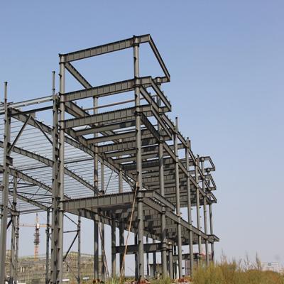 China Large Span Warehouse 1000sqm Steel Structure Building Painted for sale