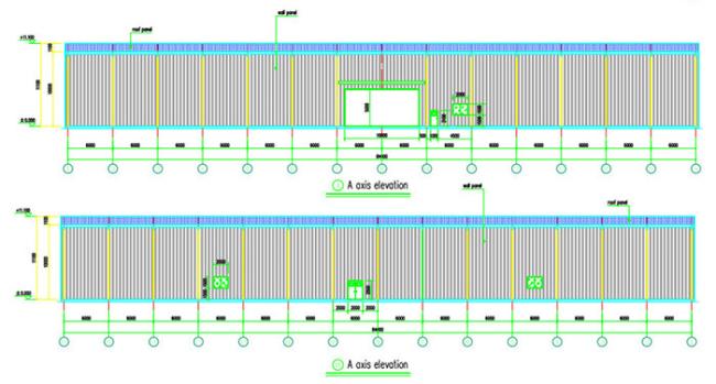 Prefabricated Fabrication Light Steel Structure Building Customized Warehouse Fabrication Industrial Buildings