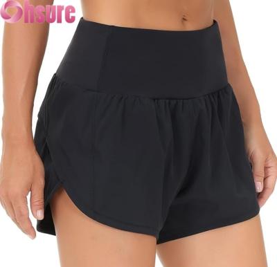 China Women's High Waist Gym Shorts Quick Dry Breathable Hot Shorts for Yoga Running Fitness-OEM Sportswear for sale