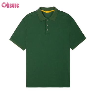 China Men's Premium Knitted Raglan for Polo Shirt Regular Fit Sporty Style with Contrast Collar for sale