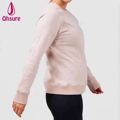 China High Quality Nursing Hoodie Soft Breastfeeding Jumper Casual Sweatshirt Fitness Maternity Clothes Women Knitted Fabric 10-12days for sale
