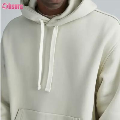 China High Quality Oversize Men's Athletic Hoodie Wholesale Sports Fashion with Solid Color Hooded Collar Custom Logo Screen Print for sale