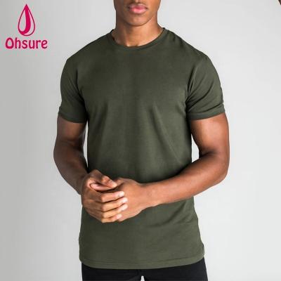 China Custom Short Sleeve Cotton Men's Tshirt Male Sports Wear Casual t Shirt Workout Running Clothing Man for sale