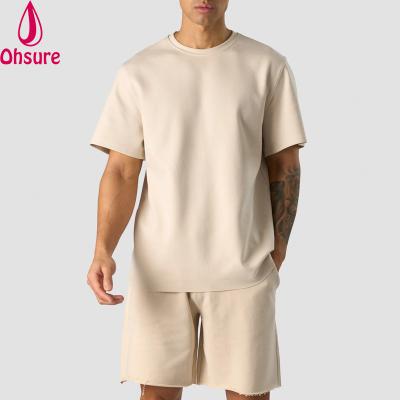 China Fashion Summer 100% Cotton Oversize Fit Crew Neck Lightweight Sports t Shirts for Men for sale