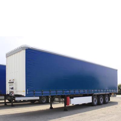 China Litong Wholesale High Quality Rainproof Pvc Tarpaulin Truck Cover Truck Side Curtain for the Trailer for sale