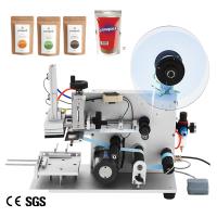 China MES Flat Box Labeling Machine Square Bottle Labeler Applicator for sale