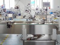 China SUS304 Stainless Steel Flat Surface Label Applicator Equipment Automatic High Precision for sale