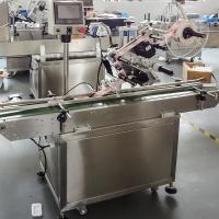 China Square Bottle Automatic Flat Labeling Machine Applicator Double Side Sticker ODM for sale