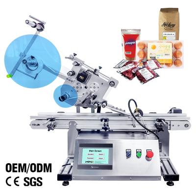 China Ink Jet Flat Bottle Labeling Machine Semi Automatic Applicator High Speed OEM for sale