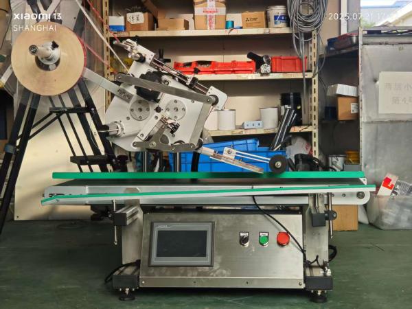 Quality Bentchtop Industrial Automatic Labelling Machine Applicator For Flat Surfaces for sale