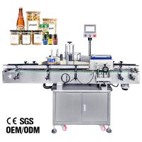 China 500ml 1000ml Automatic Industrial Bottle Labeling Machine Applicator For Hexagonal Square Cans for sale