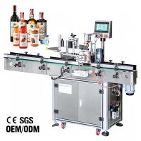 China Multifunctional Automatic Labeler Glass Plastic Water Bottle Labeling Machine Applicator Touchscreen for sale