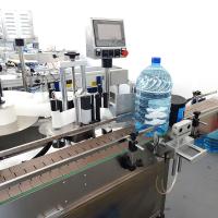 China Multifunctional Automatic Labeler Glass Plastic Water Bottle Labeling Machine Applicator Touchscreen for sale