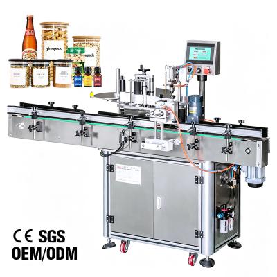 China Semi Auto Chemical Bottle Sticker Labeling Machine Wrap Around Labeler ODM for sale