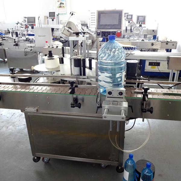 Quality Industrial Round Bottle Automatic Labeling Equipment Double Sided sticker High for sale