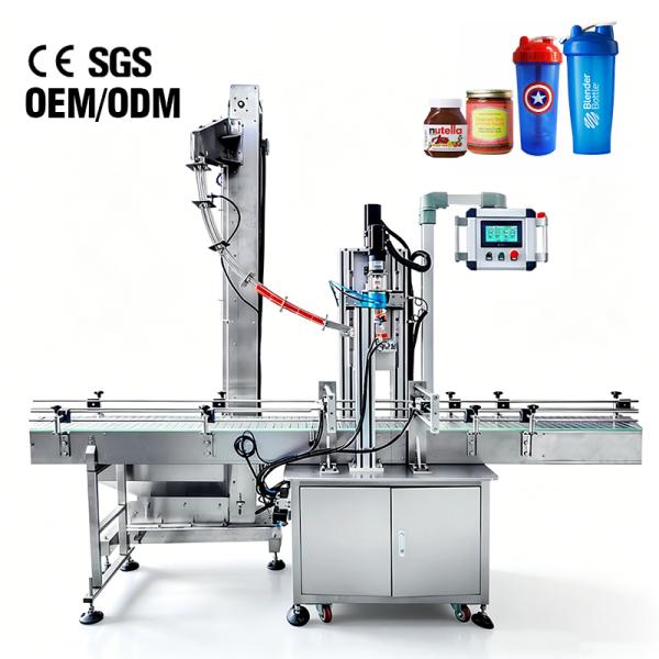 Quality High Speed Auto Capping Machine Automatic Capper Feeding Systems 220V SS304 for sale