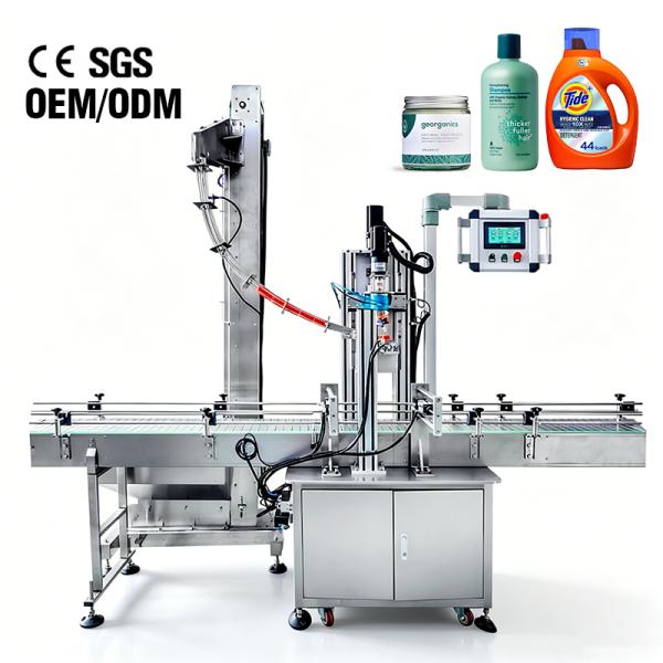 Quality CE Certificated Screw Semi Automatic Capping Machine Single Head 20BPM for sale
