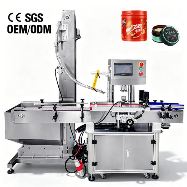 Quality SGS 110V Servo Inline Pet Bottle Capping Machine Single Head SS304 for sale