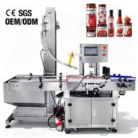 China 45Pcs/Min Semi Automatic Bottle Capping Machine Monoblock Filling Machines for sale