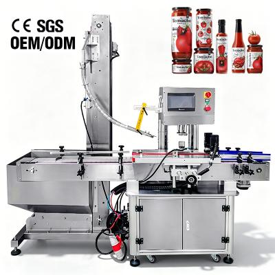 China 45Pcs/Min Semi Automatic Bottle Capping Machine Monoblock Filling Machines for sale