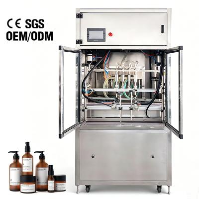 China PLC 316L Automatic Liquid Filling Machine Olive Oil Bottling Equipment for sale