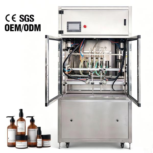 Quality PLC 316L Automatic Liquid Filling Machine Olive Oil Bottling Equipment for sale