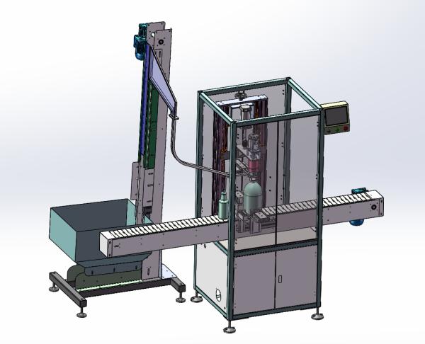 Quality High Speed Auto Capping Machine Automatic Capper Feeding Systems 220V SS304 for sale