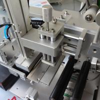 China Tabletop Pneumatic Coffee Bag Labeling Machine Applicator Small Semi Automatic for sale