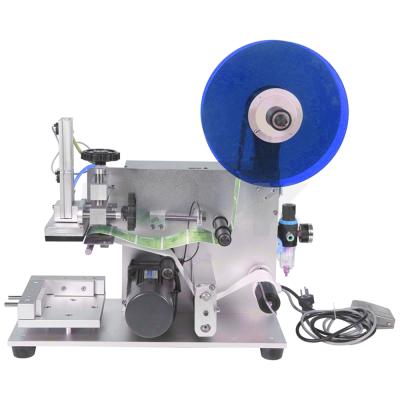 China 220V Desktop Bag Labeling Machine Applicator Flat Surface For Small Business for sale