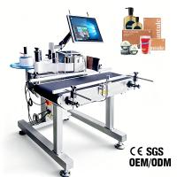 Quality CE Certificated Thermal Label Label Printing Equipment For Square Bottles for sale