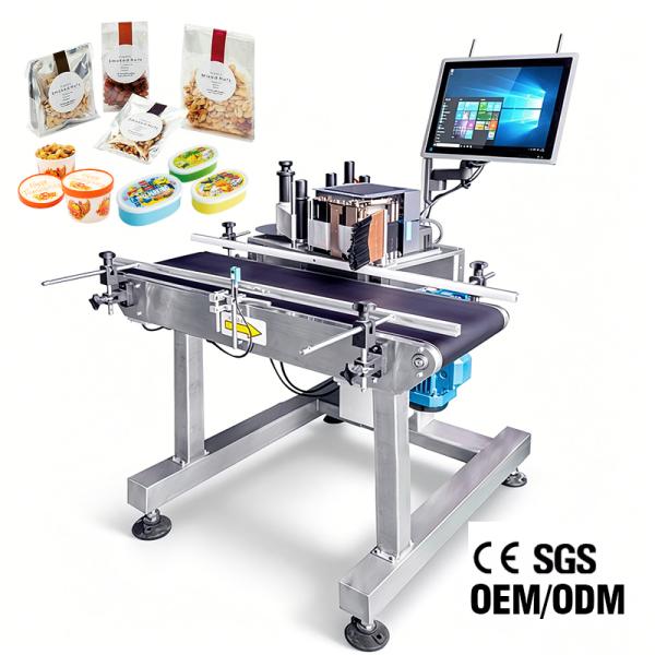 Quality Electric Square Bottle Packaging Labeling Machine For Round Container 20pcs/min for sale