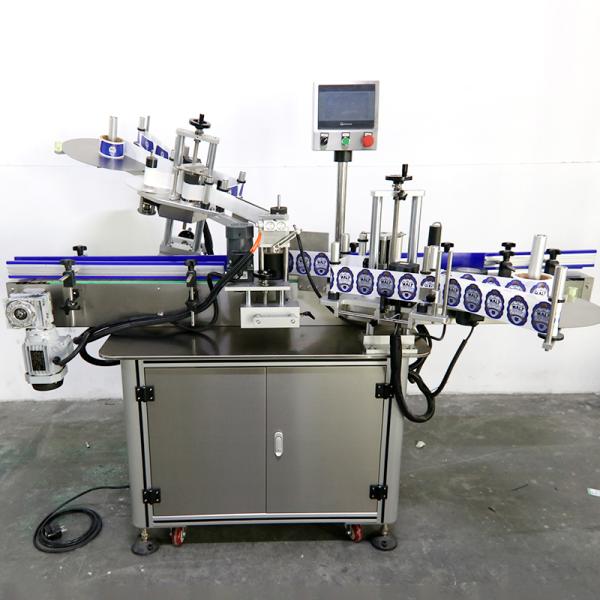 Quality High Quality Double Head Bottle Label Applicator Machine Automatic Beer Perfume for sale