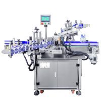 Quality Double Head Bottle Labeling Equipment Automatic Round Bottle Labeling Machine for sale