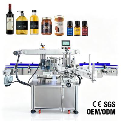 China Automatic One Head Multi Function Labeling Machines Food and Cosmetics Label Applicator Machine With CE Certification for sale