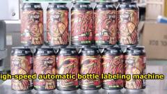 Automatic Bottle Labeling Machine High Speed