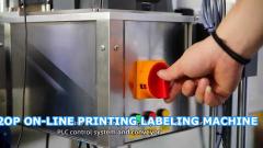 Automatic Real-Time Printing Label Applicator YM320P for Paper Box Surface Labeling