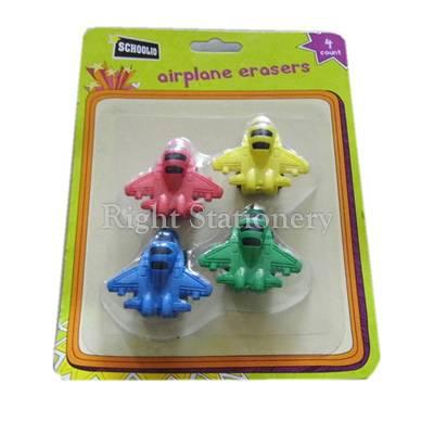 China airplane  shaped erasers for sale