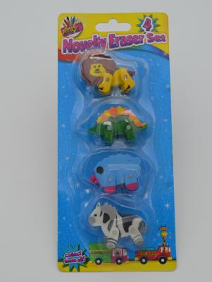 China novelty erasers set for sale