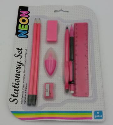 China neon stationery sets for sale